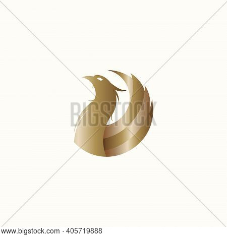 Gold Phoenix Bird Vector & Photo (Free Trial) | Bigstock
