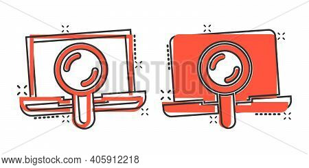 Computer Search Icon Vector & Photo (Free Trial) | Bigstock
