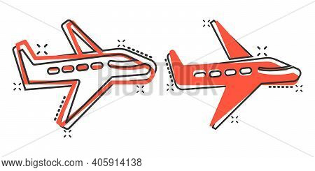 Plane Icon Comic Vector & Photo (Free Trial) | Bigstock