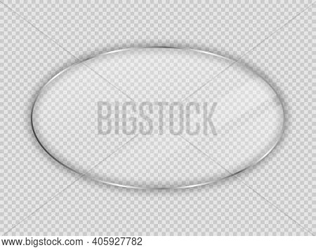 Glass Plate Oval Vector & Photo (Free Trial) | Bigstock