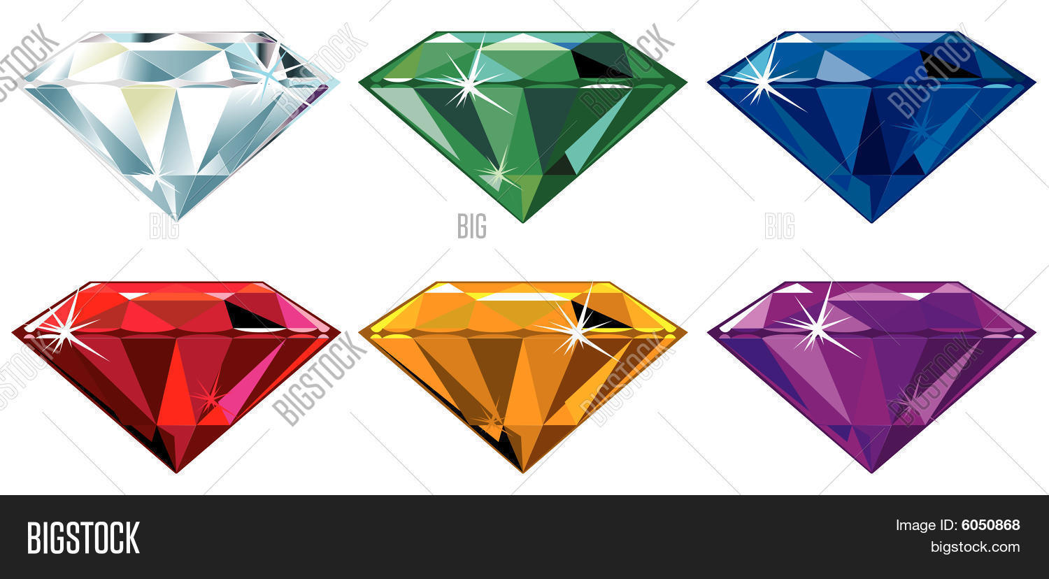 Precious Stones Vector & Photo (Free Trial) | Bigstock