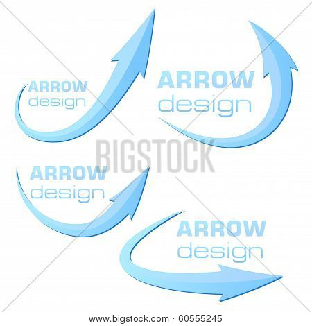 Arrow Design Template Vector & Photo (Free Trial) | Bigstock