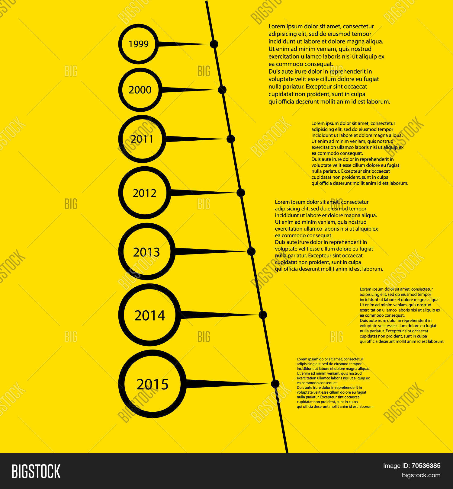 Timeline Simple Vector & Photo (Free Trial) | Bigstock