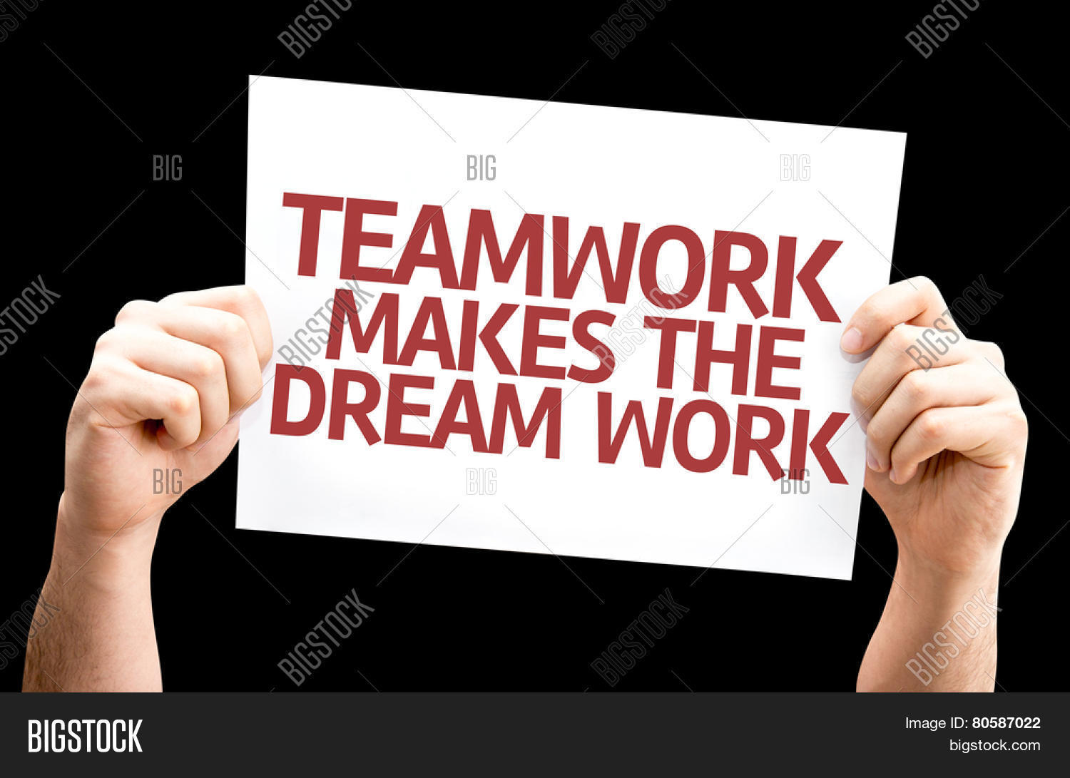 Teamwork Makes Dream Image & Photo (Free Trial) | Bigstock