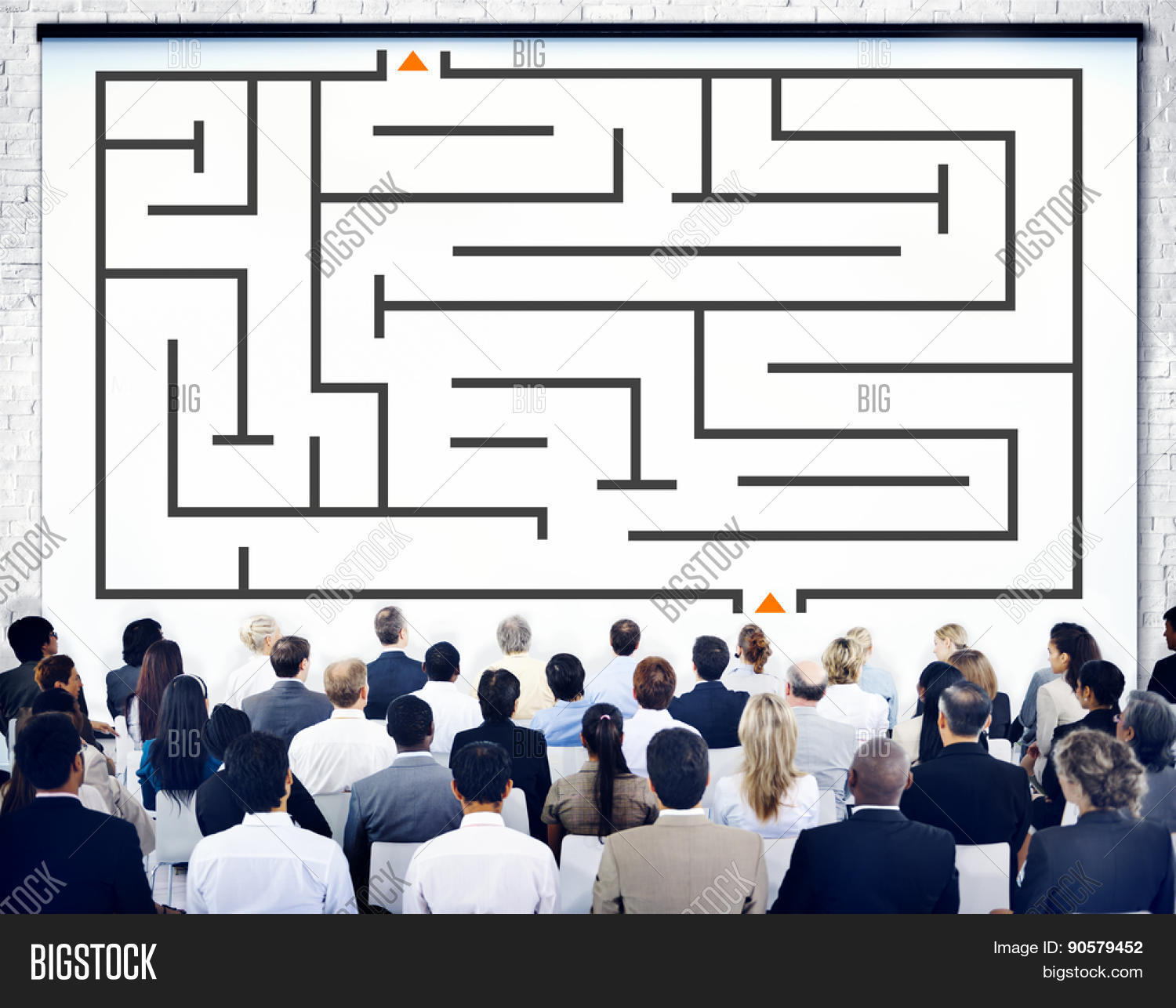 Maze Direction Image & Photo (Free Trial) | Bigstock