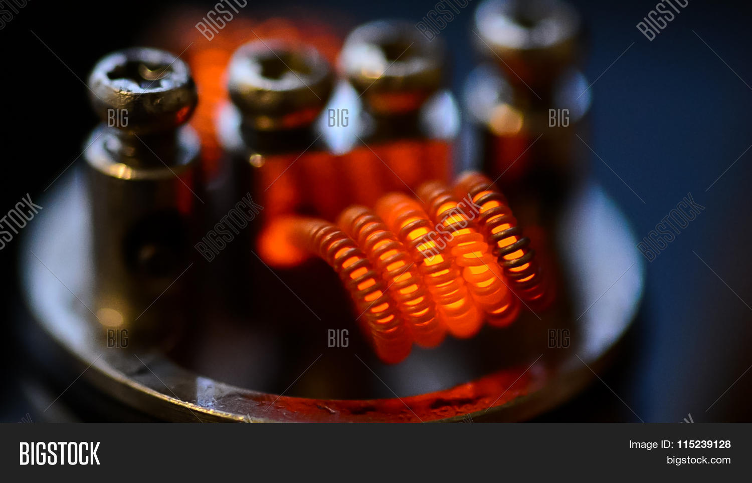 Glowing Clapton Coil Image & Photo (Free Trial) | Bigstock