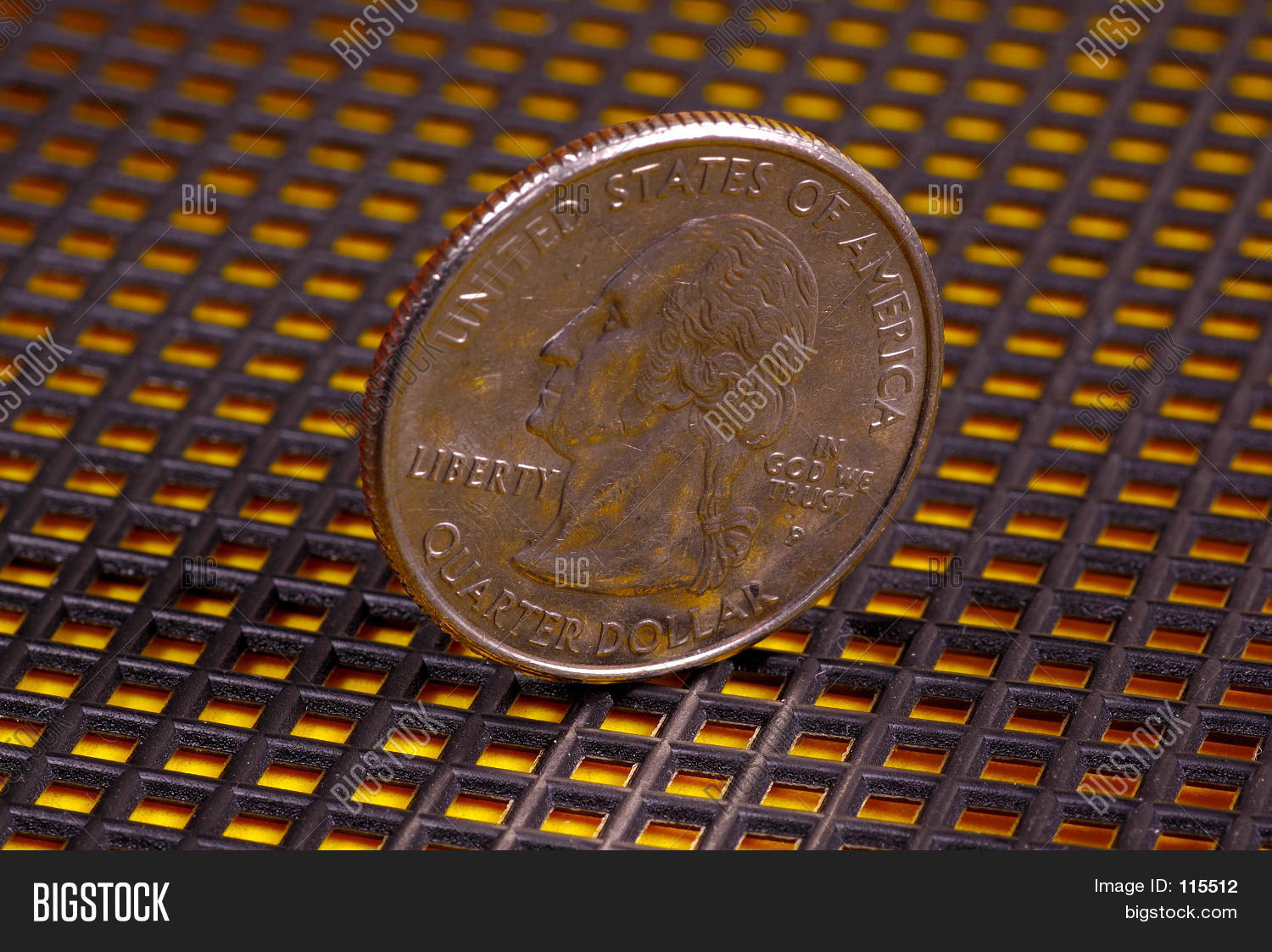 Quarter On Edge Image & Photo (Free Trial) | Bigstock