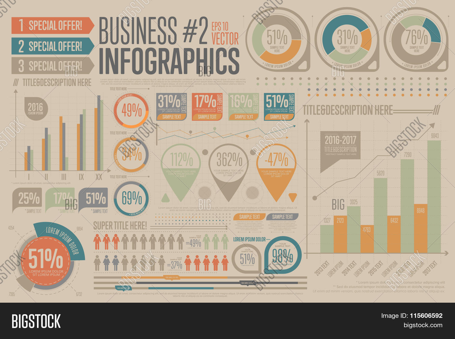Business Infographic Vector & Photo (Free Trial) | Bigstock