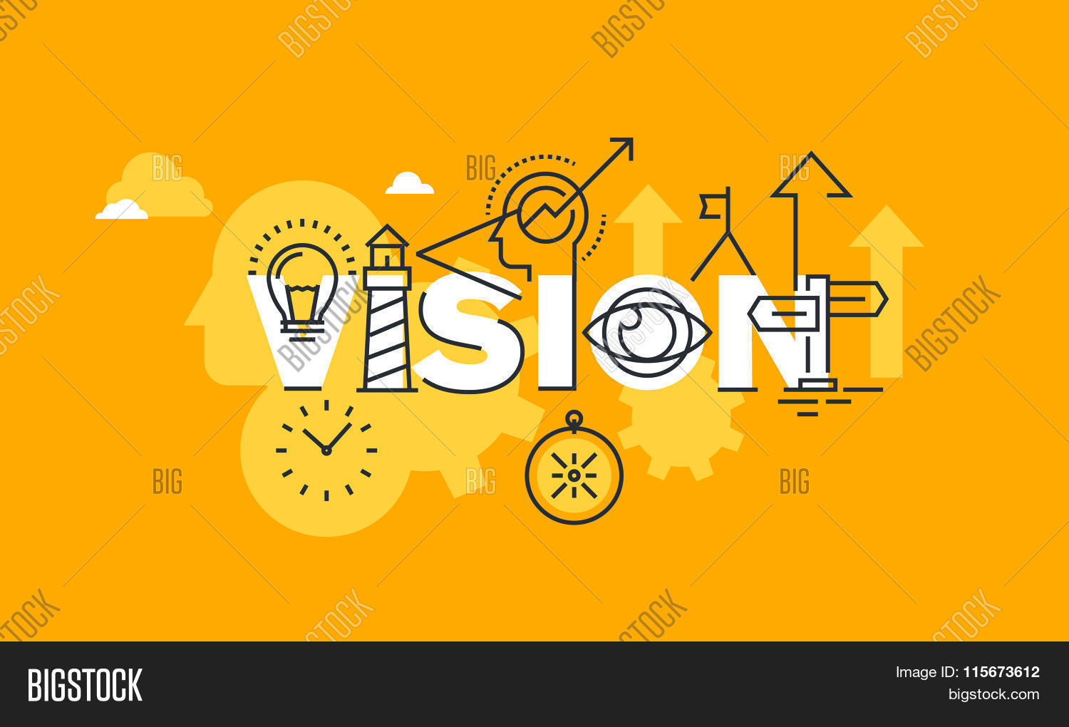 Business Vision Clipart