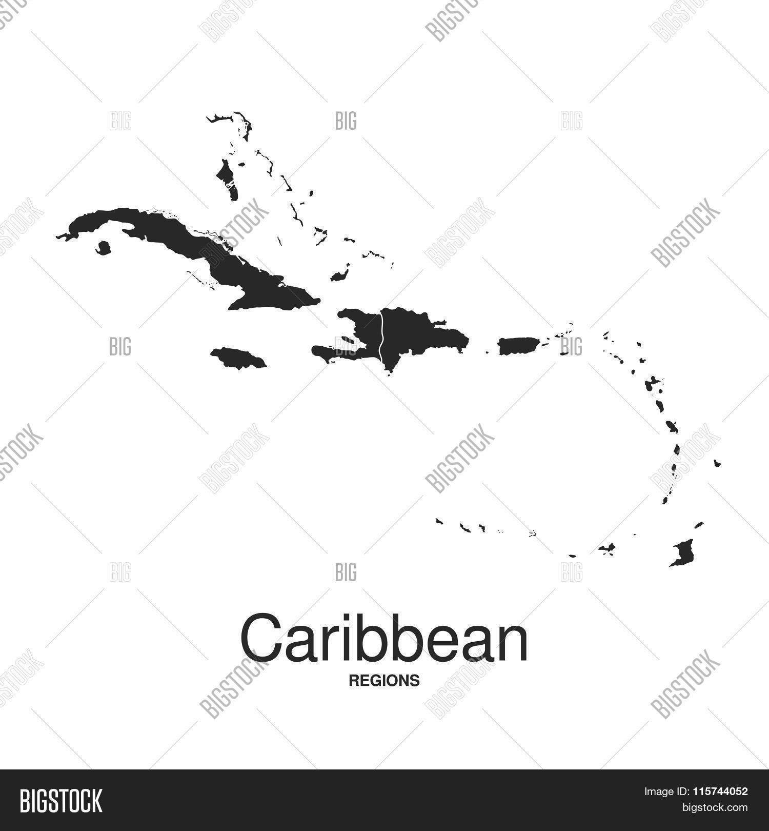 Caribbean Islands Vector & Photo (Free Trial) | Bigstock