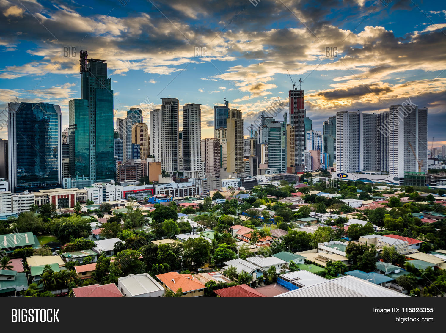 View Skyline Makati Image & Photo (Free Trial) | Bigstock