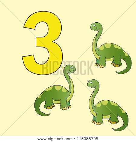 Number Three. Three Vector & Photo (Free Trial) | Bigstock