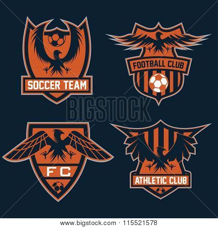 Football Team Crests Vector & Photo (Free Trial) | Bigstock