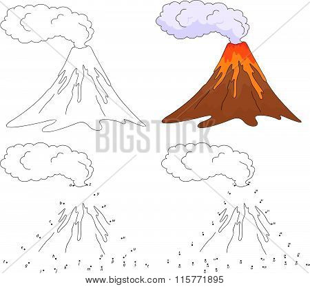 Cartoon Erupting Vector & Photo (Free Trial) | Bigstock