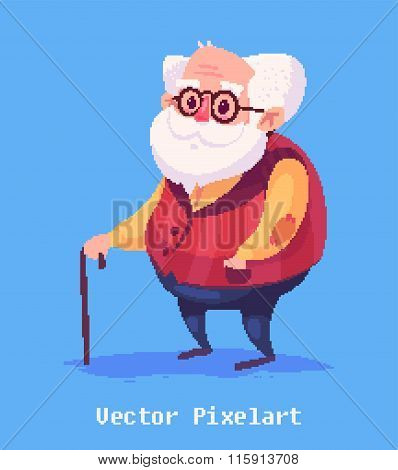 Funny Old Man Vector & Photo (Free Trial) | Bigstock