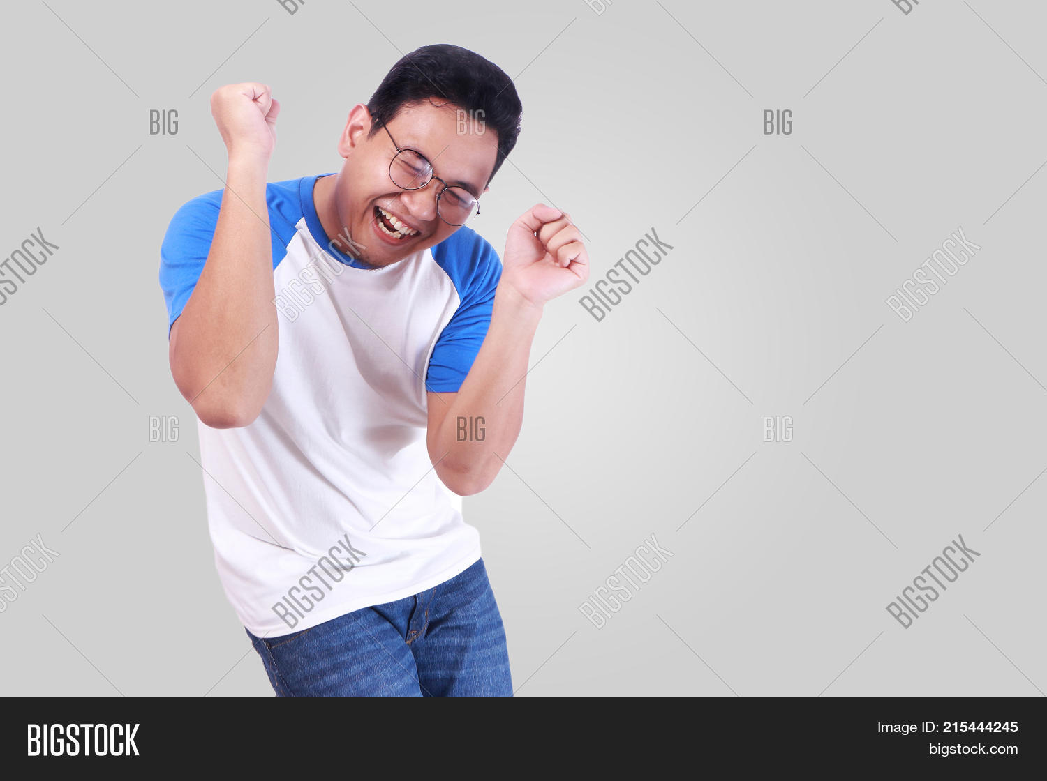 Happy Funny Asian Man Image & Photo (Free Trial) | Bigstock