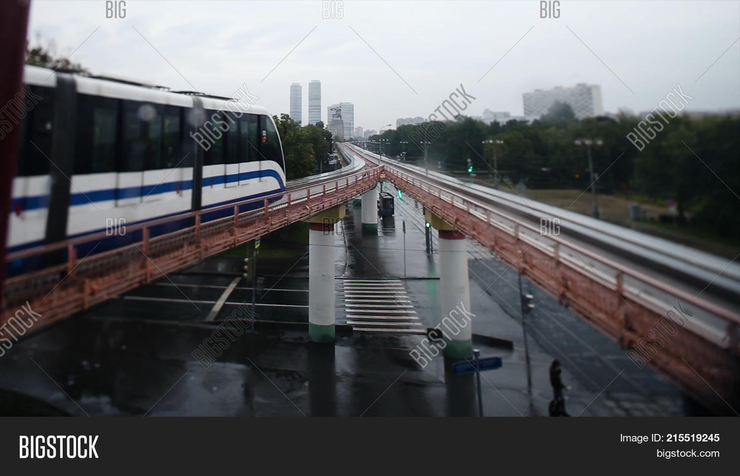 Subway Train Running Image & Photo (Free Trial) | Bigstock