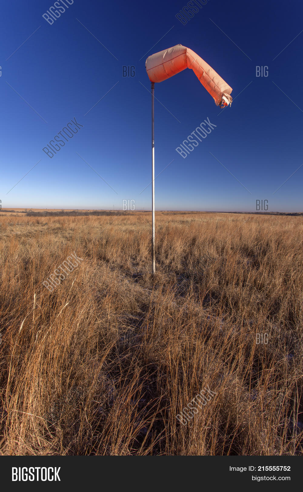 Orange Windsock Empty Image & Photo (Free Trial) | Bigstock