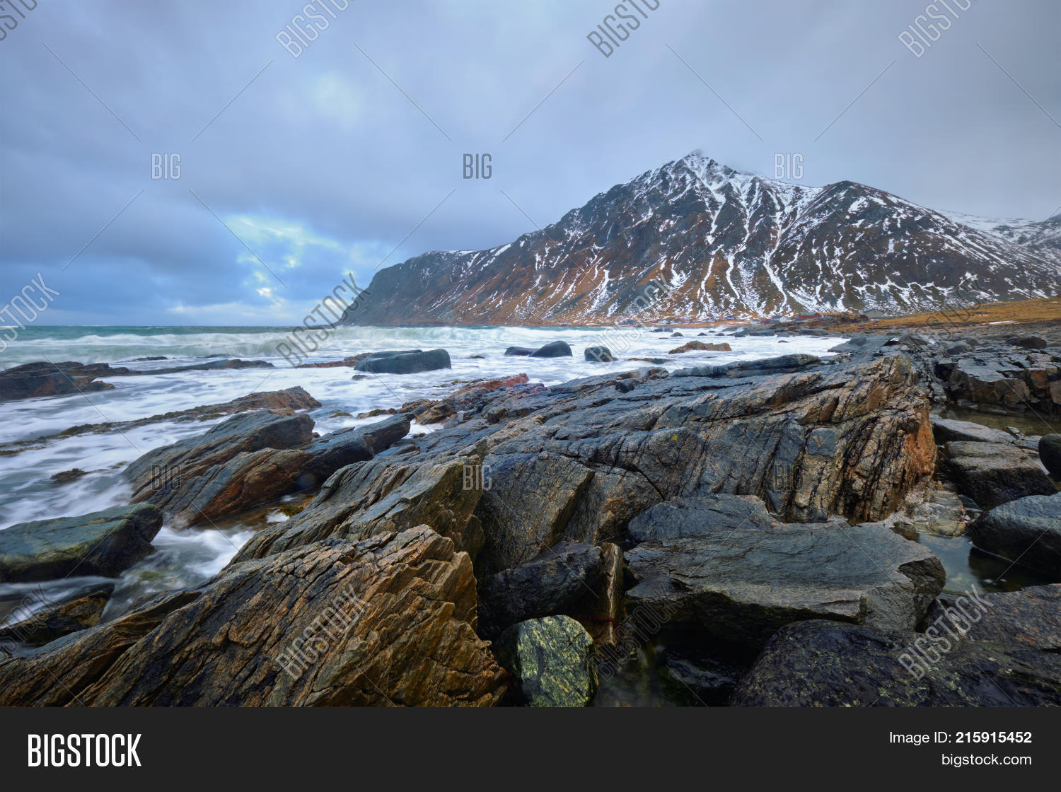 Rocky Coast Fjord Image & Photo (Free Trial) | Bigstock