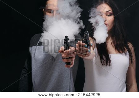 Couple Vaping. Image & Photo (Free Trial) | Bigstock