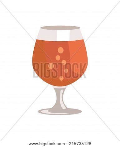 Snifter Glass Beer Vector & Photo (Free Trial) | Bigstock