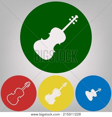 Violin Sign Vector & Photo (Free Trial) | Bigstock