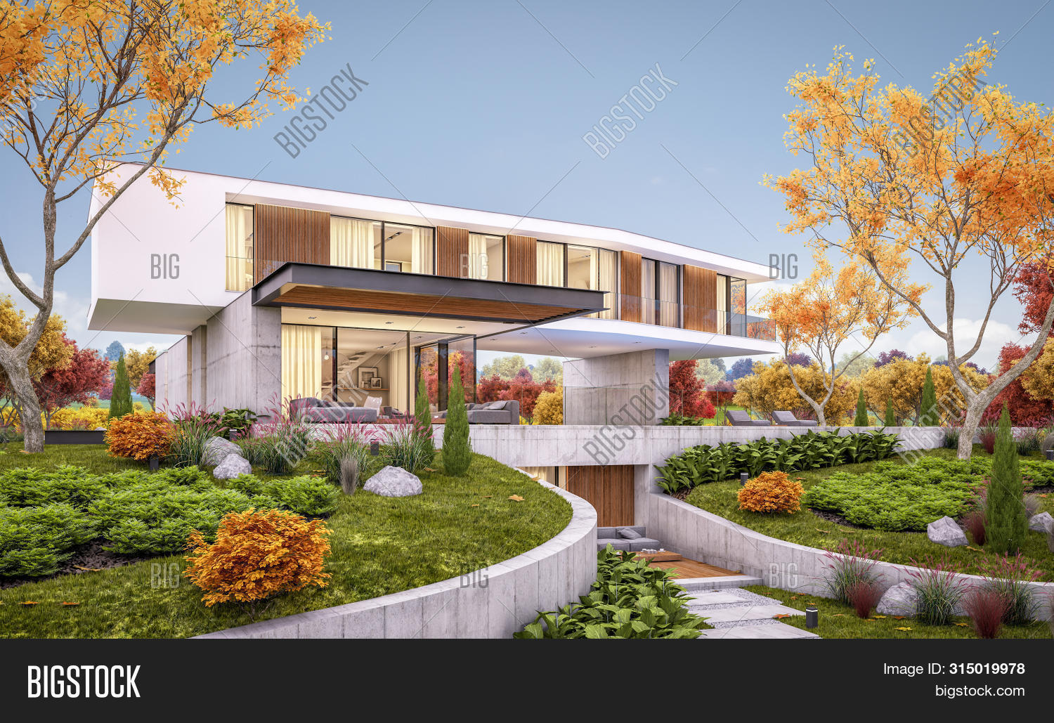3D Rendering Modern Image & Photo (Free Trial) | Bigstock
