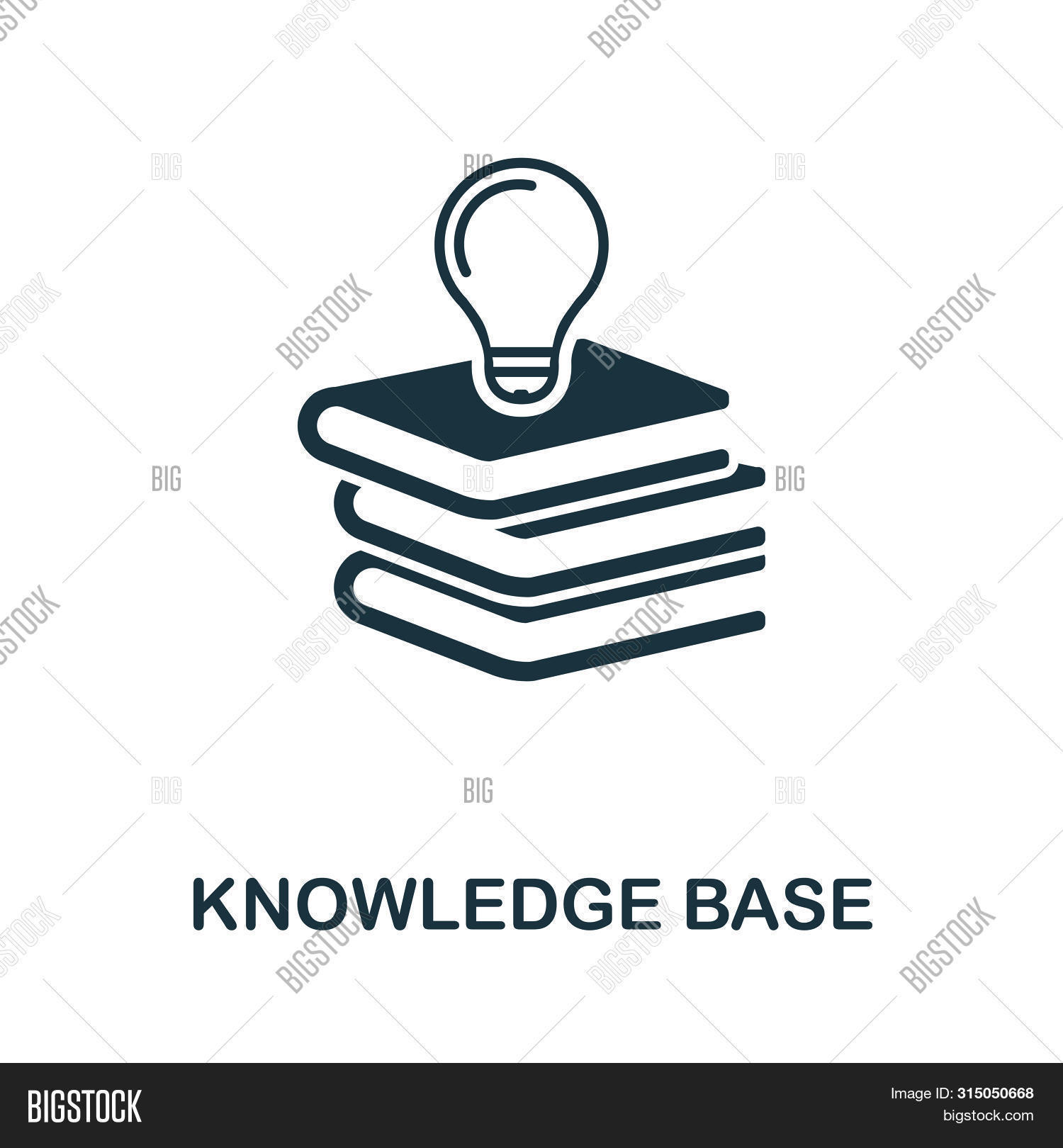 Knowledge Base Icon Image & Photo (Free Trial) | Bigstock