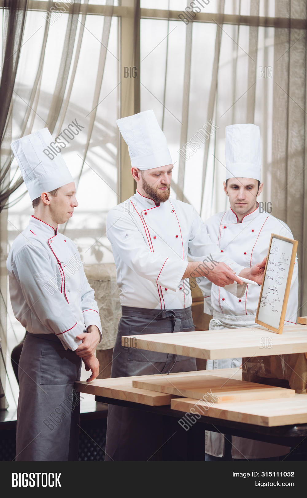 Head Chef His Staff Image & Photo (Free Trial) | Bigstock