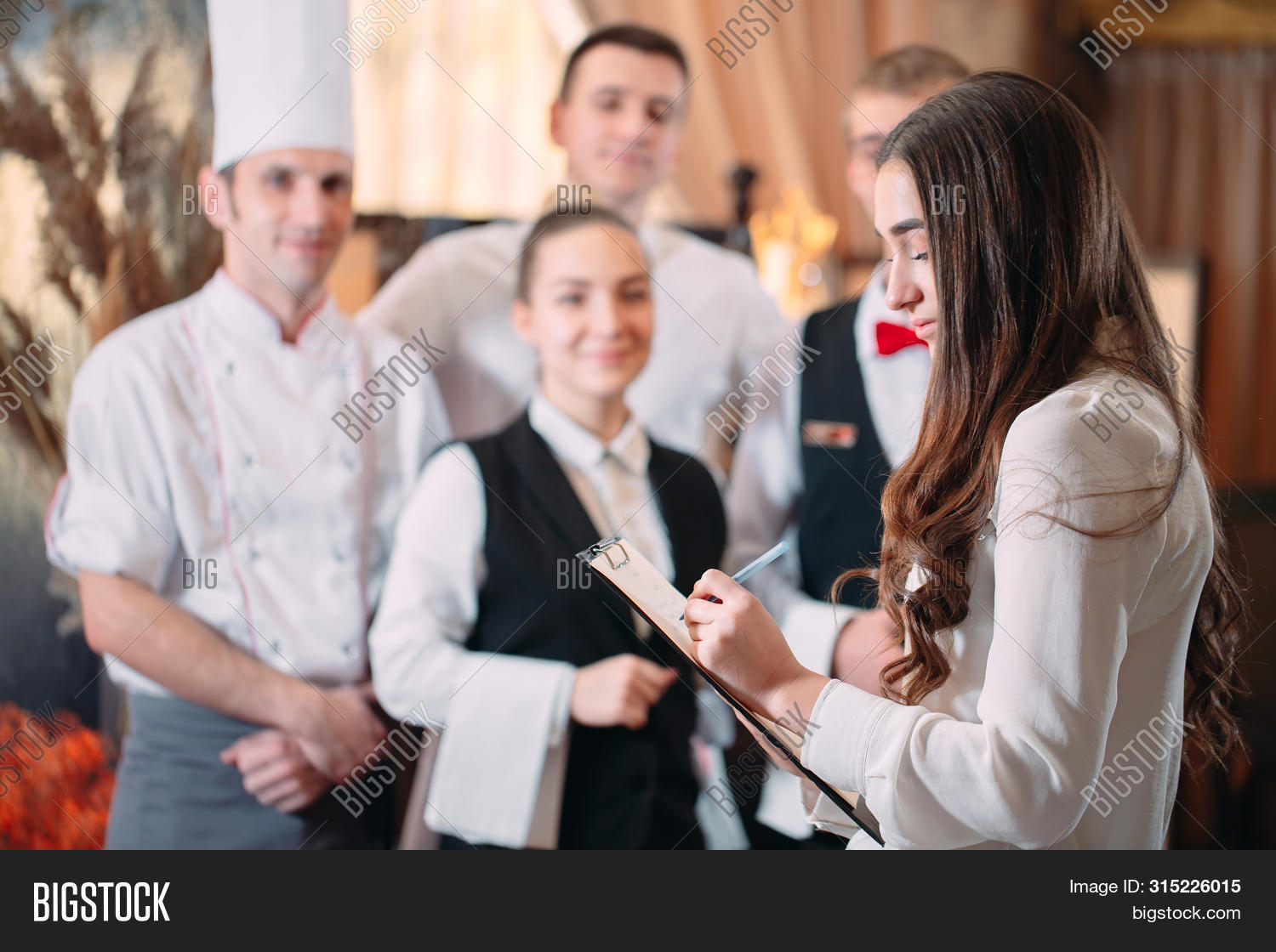 Restaurant Manager His Image & Photo (Free Trial) | Bigstock