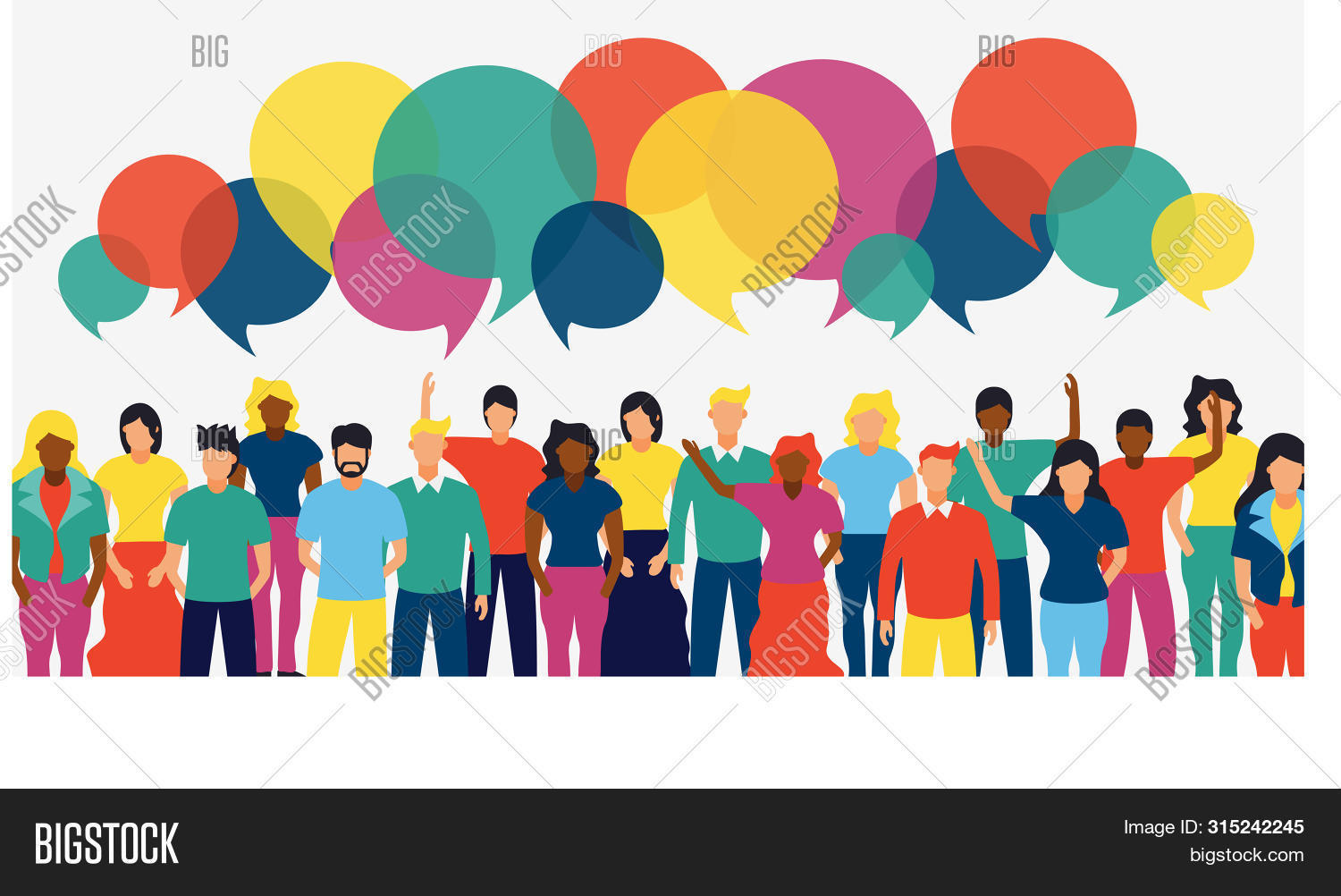 Social People Group Vector & Photo (Free Trial) | Bigstock
