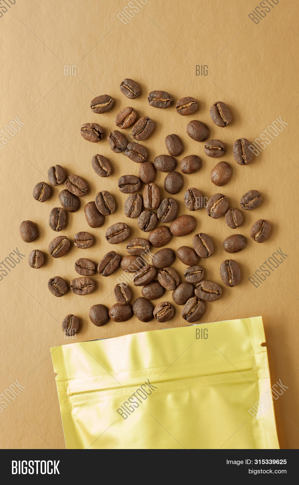 Gold Foil Bag Coffee Image & Photo (Free Trial) | Bigstock