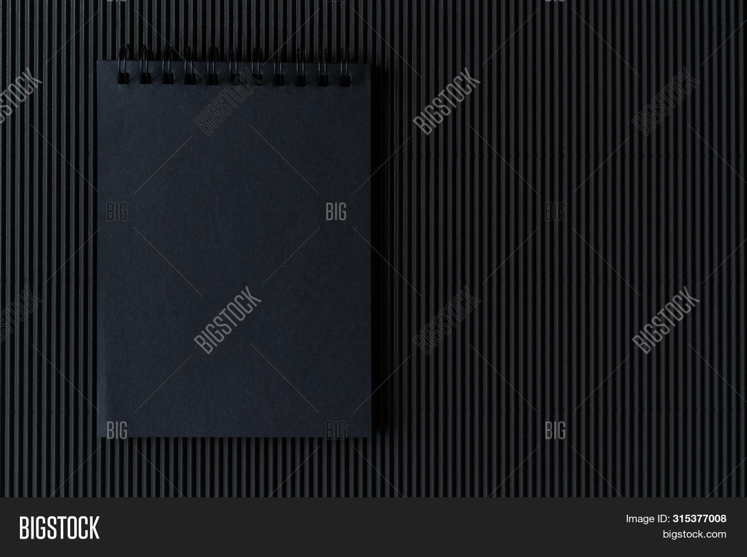 Black Notebook On Image & Photo (Free Trial) | Bigstock