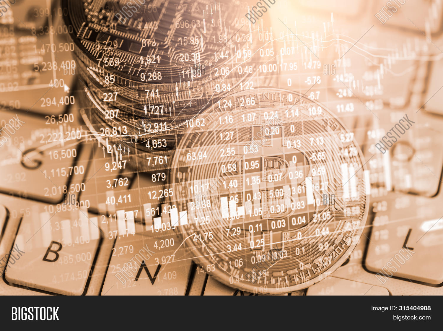Bitcoin Business. Image & Photo (Free Trial) | Bigstock