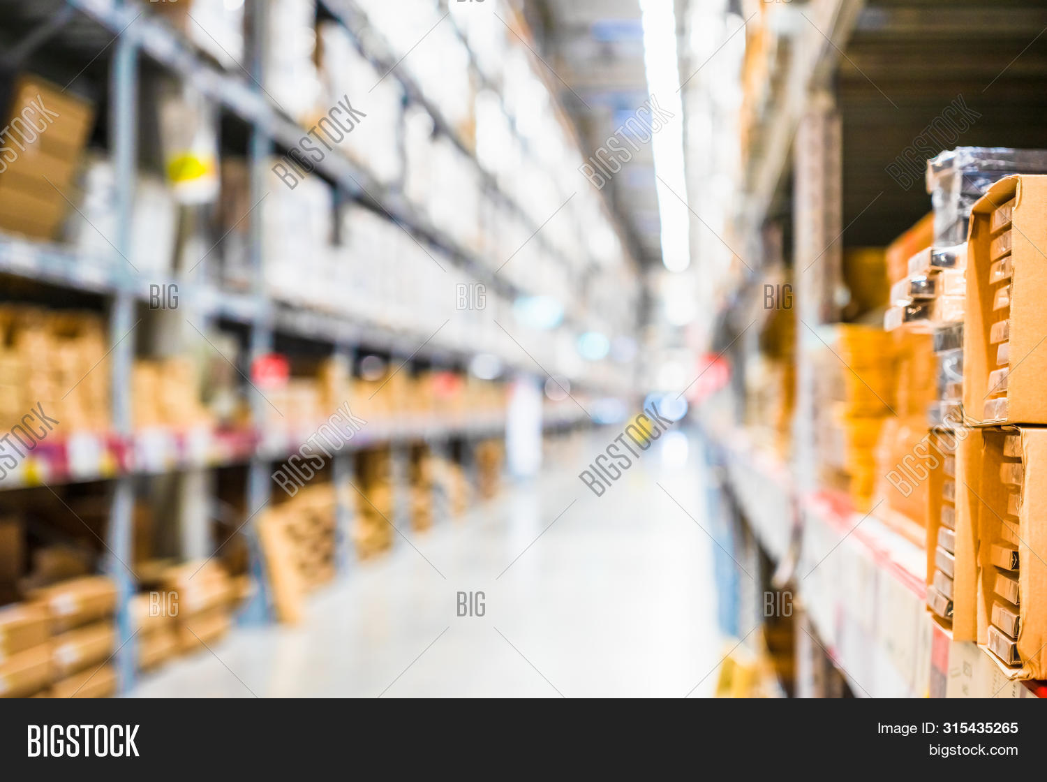 Rows Shelves Goods Image & Photo (Free Trial) | Bigstock