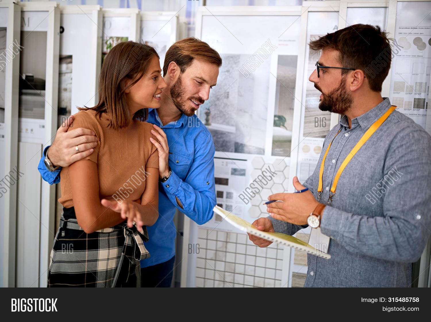 Young Couple Salesman Image & Photo (Free Trial) | Bigstock