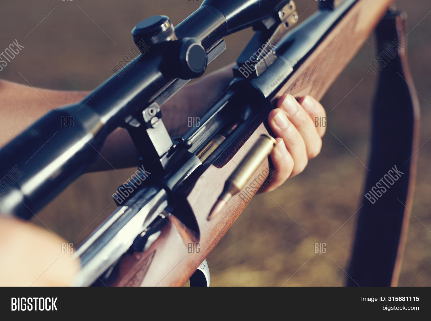Woman Hunter Loading Image & Photo (Free Trial) | Bigstock