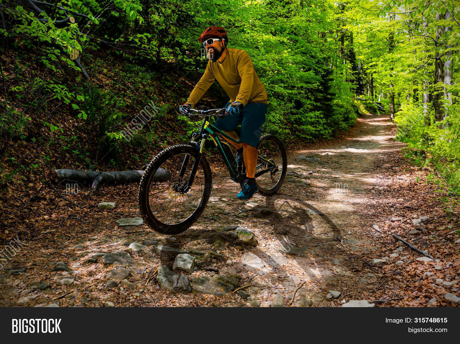 Cycling Man Riding On Image & Photo (Free Trial) | Bigstock