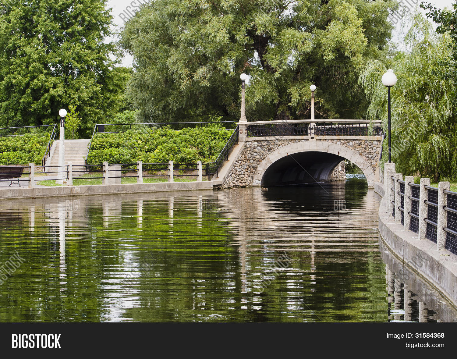Summer Stone Bridge Image & Photo (Free Trial) | Bigstock