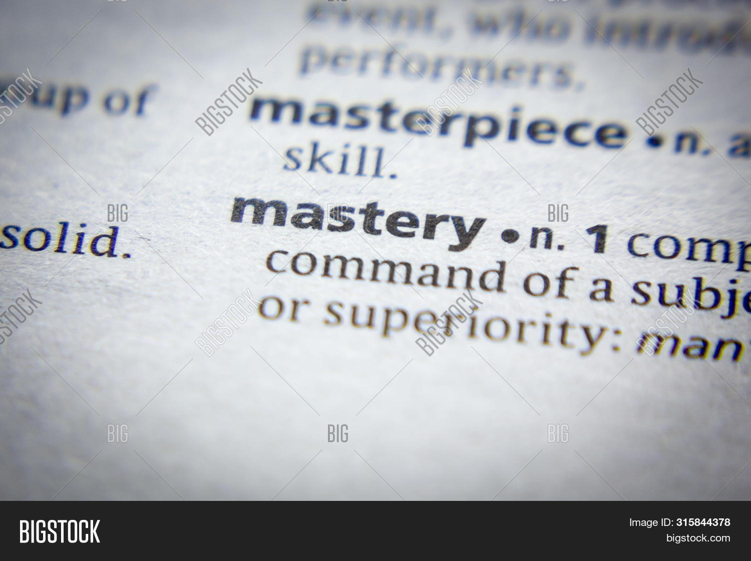 Word Phrase Mastery Image & Photo (Free Trial) | Bigstock