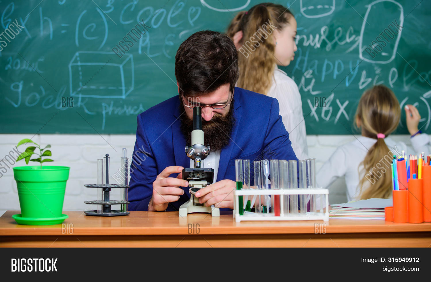School Teacher Biology Image & Photo (Free Trial) | Bigstock