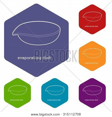 Evaporating Dish Icon Vector & Photo (Free Trial) | Bigstock