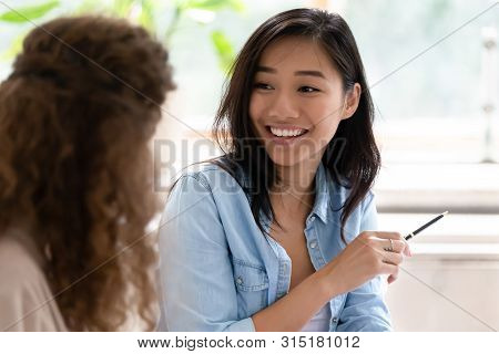 Asian Woman Talking Image & Photo (Free Trial) | Bigstock