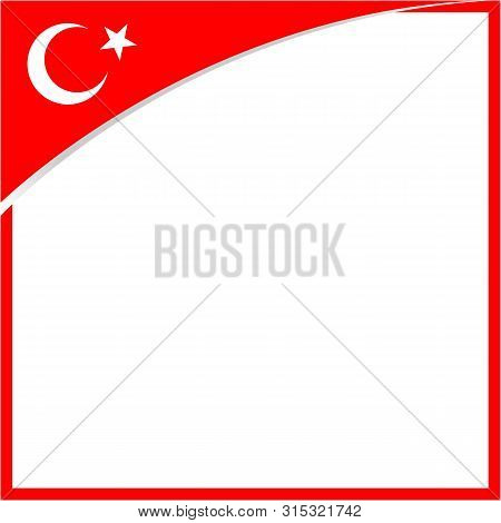 Turkish Flag Symbol Vector & Photo (Free Trial) | Bigstock