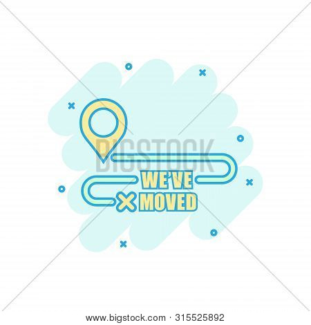 Move Location Icon Vector & Photo (Free Trial) | Bigstock