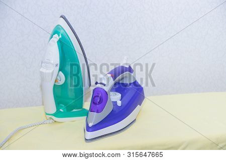 Two Irons On Ironing Image & Photo (Free Trial) | Bigstock