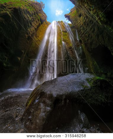 Gljufrabui Waterfall Image & Photo (Free Trial) | Bigstock