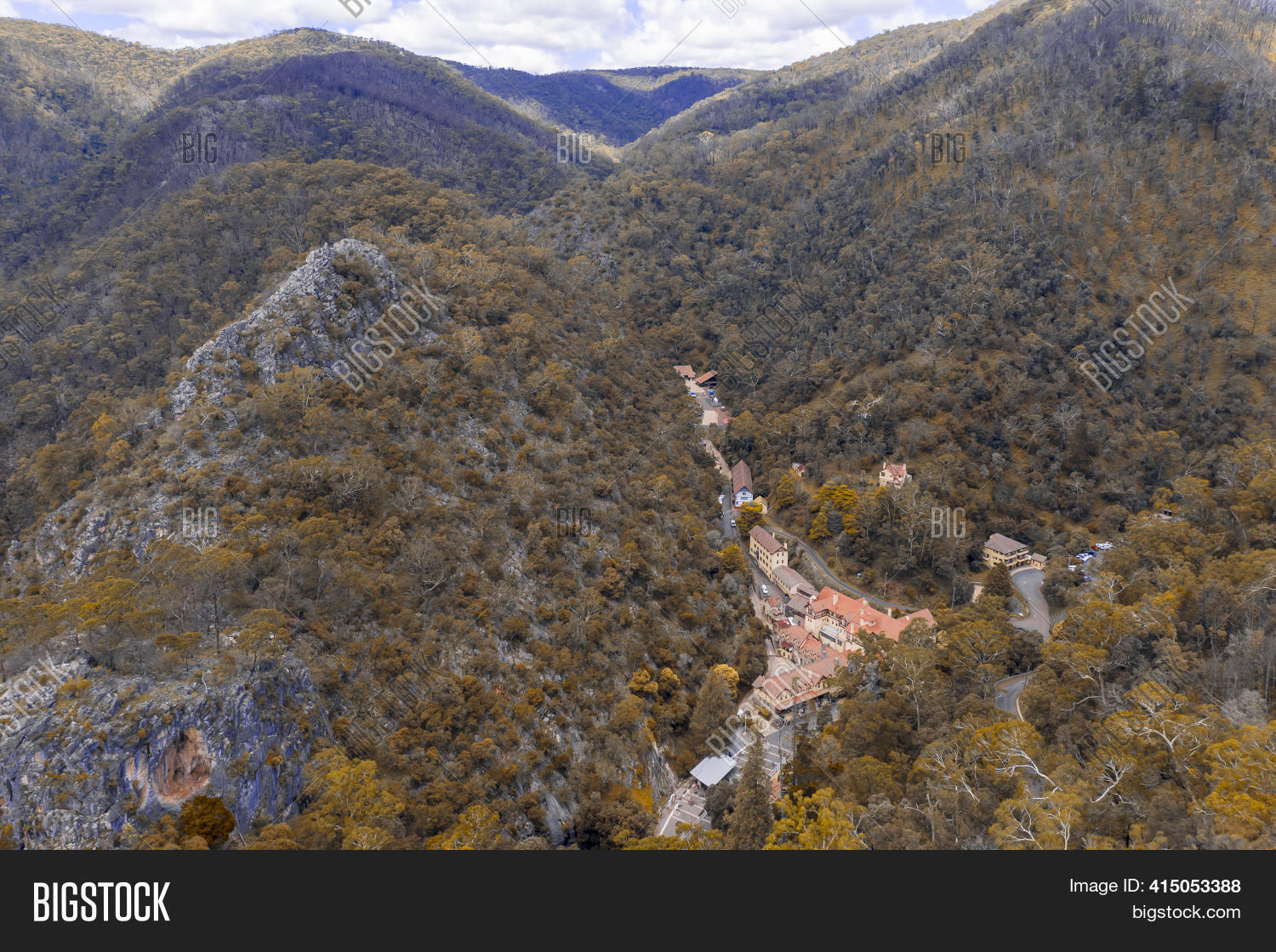 Aerial View Jenolan Image & Photo (Free Trial) | Bigstock