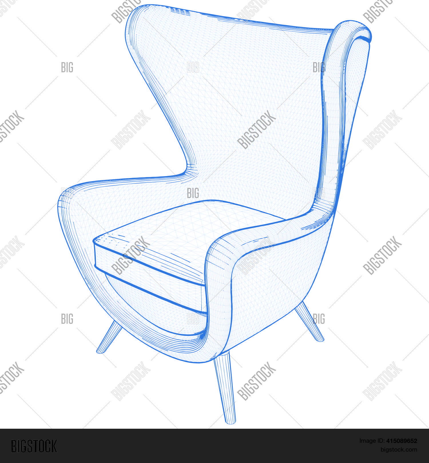 Modern Easy Armchair Vector & Photo (Free Trial) | Bigstock