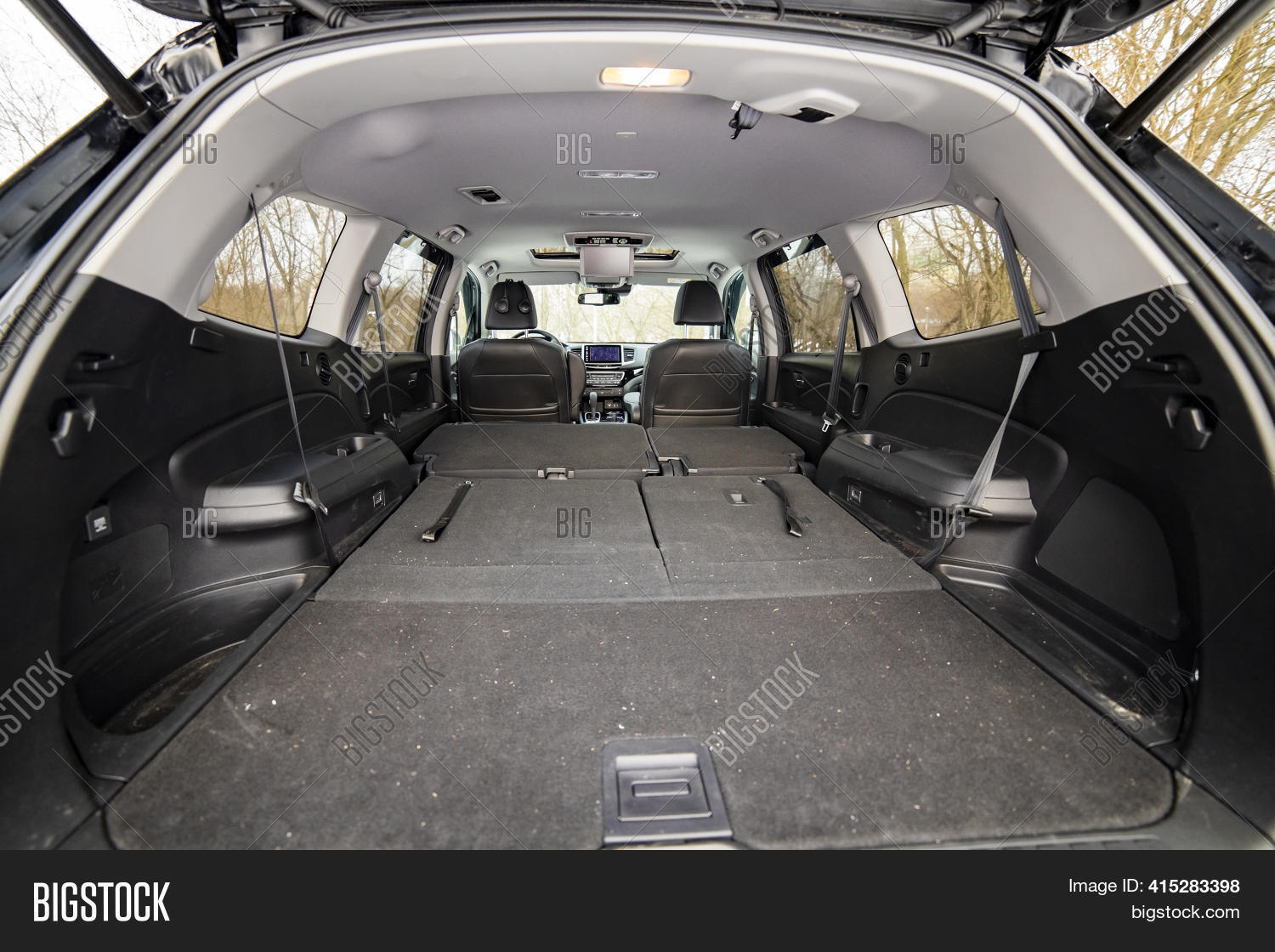 Rear View Open Car Image & Photo (Free Trial) | Bigstock